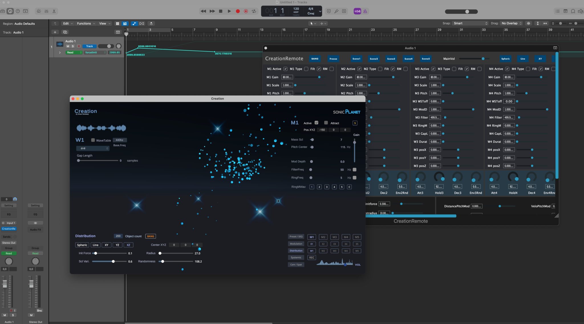Creation - sonicPlanet